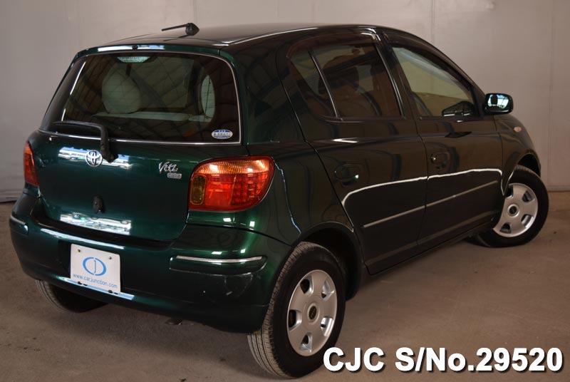 2003 Toyota Vitz - Yaris Green for sale | Stock No. 29520 | Japanese ...