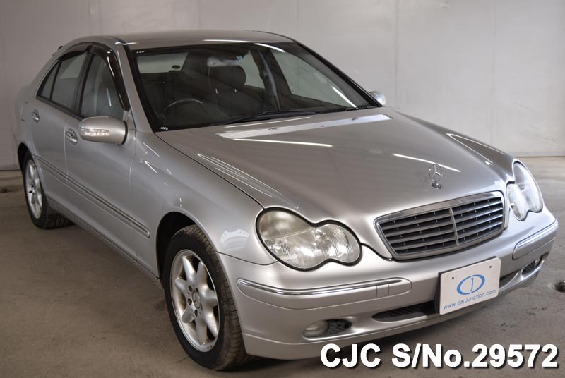 2002 Mercedes Benz C Class Silver for sale | Stock No. 29572 | Japanese ...