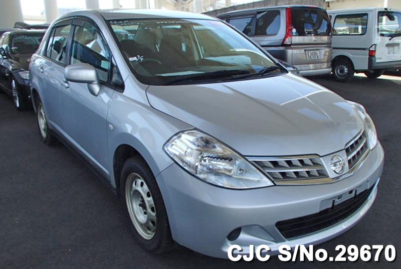 2010 Nissan Tiida Latio Silver for sale | Stock No. 29670 | Japanese ...
