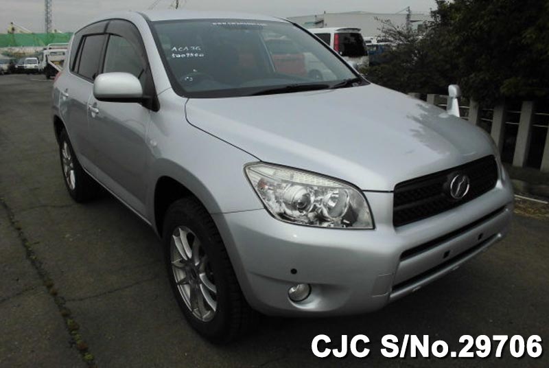 2006 Toyota Rav4 Silver for sale | Stock No. 29706 | Japanese Used Cars ...