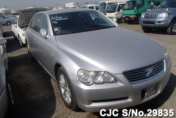 2006 Toyota Mark X Silver for sale | Stock No. 29835 | Japanese Used ...