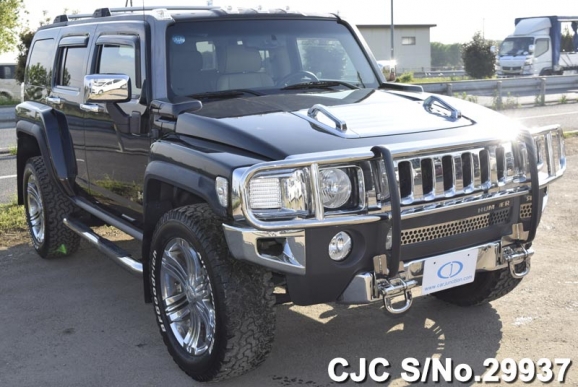 2007 Hummer H3 Black for sale | Stock No. 29937 | Japanese Used Cars ...