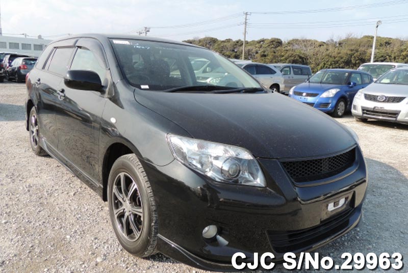 2009 Toyota Corolla Fielder Black for sale | Stock No. 29963 | Japanese ...