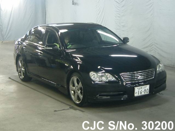 2005 Toyota Mark X Black for sale | Stock No. 30200 | Japanese Used ...
