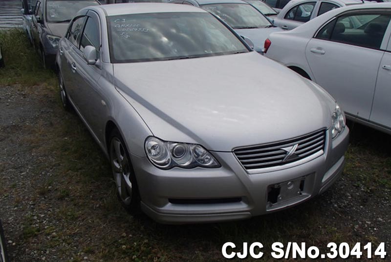 2006 Toyota Mark X Silver for sale | Stock No. 30414 | Japanese Used ...
