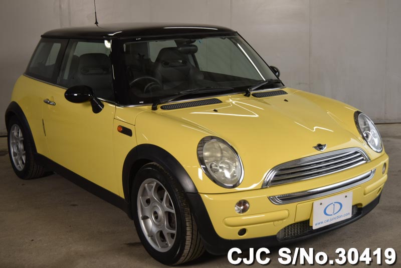 2003 MINI Cooper Yellow for sale | Stock No. 30419 | Japanese Used Cars ...