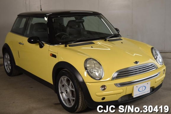 2003 MINI Cooper Yellow for sale | Stock No. 30419 | Japanese Used Cars ...