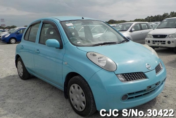 2005 Nissan March Light Blue for sale | Stock No. 30422 | Japanese Used ...