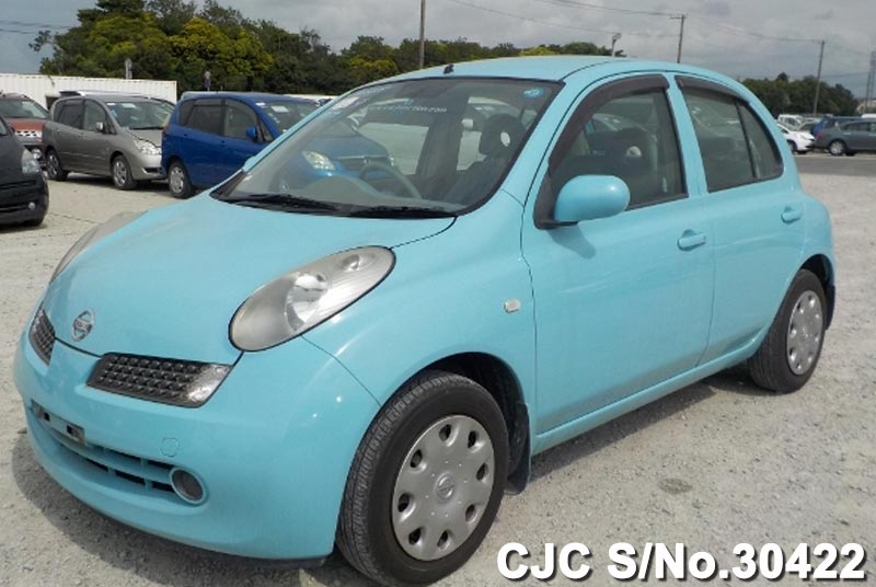 2005 Nissan March Light Blue for sale | Stock No. 30422 | Japanese Used ...