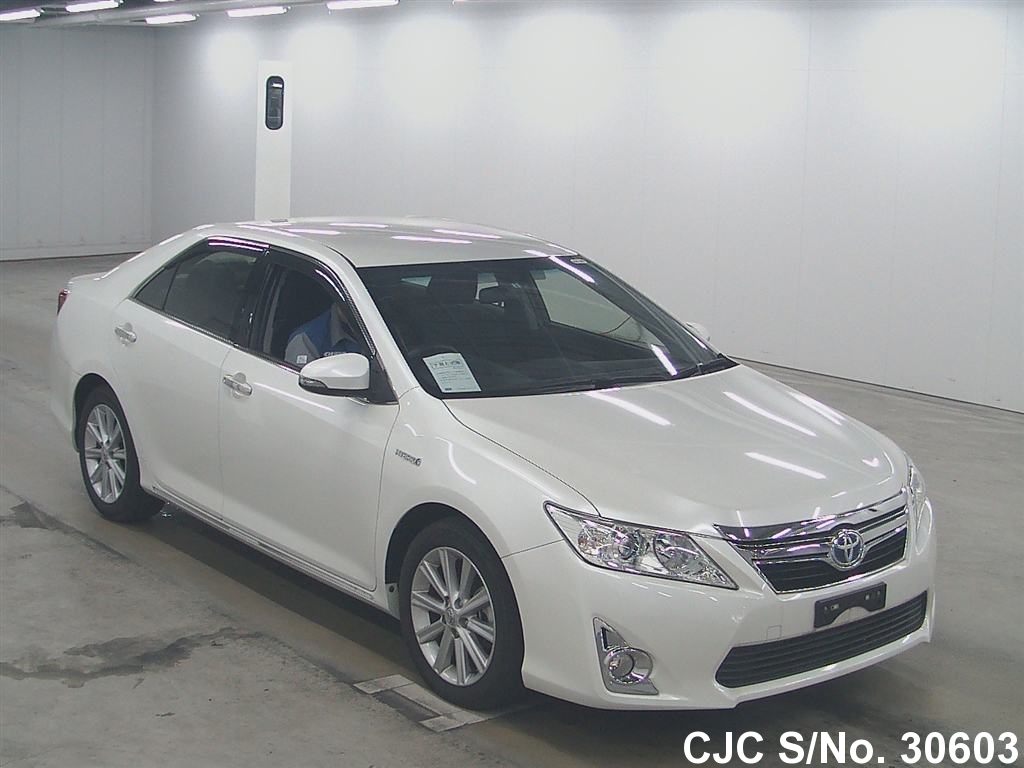2012 Toyota Camry Pearl for sale | Stock No. 30603 | Japanese Used Cars ...