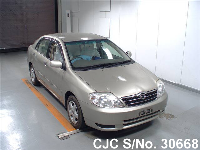 2002 Toyota Corolla Silver for sale | Stock No. 30668 | Japanese Used ...