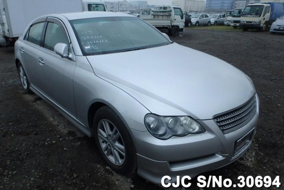 2006 Toyota Mark X Silver for sale | Stock No. 30694 | Japanese Used ...