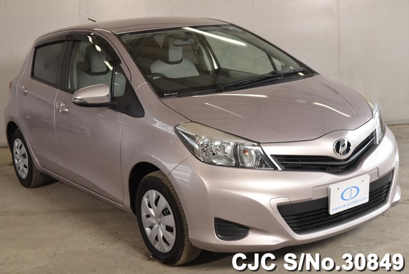 2011 Toyota Vitz Pink for sale | Stock No. 30849 | Japanese Used Cars ...