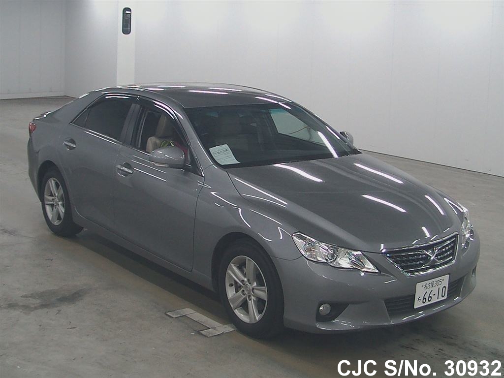 2010 Toyota Mark X Gray for sale | Stock No. 30932 | Japanese Used Cars ...