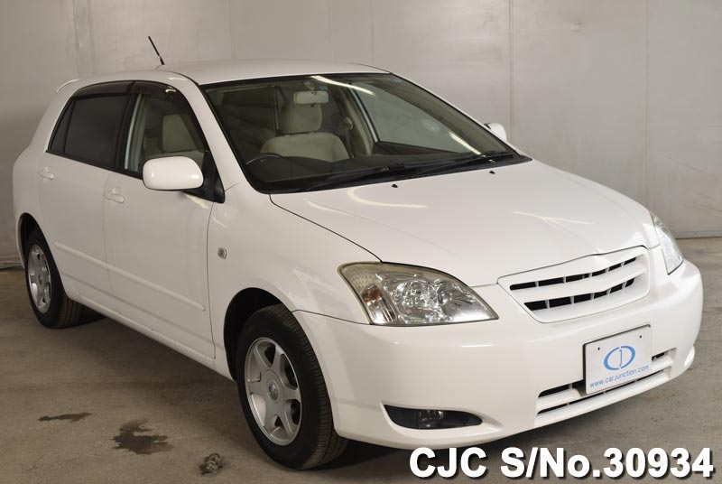 2003 Toyota Corolla Runx White for sale | Stock No. 30934 | Japanese ...