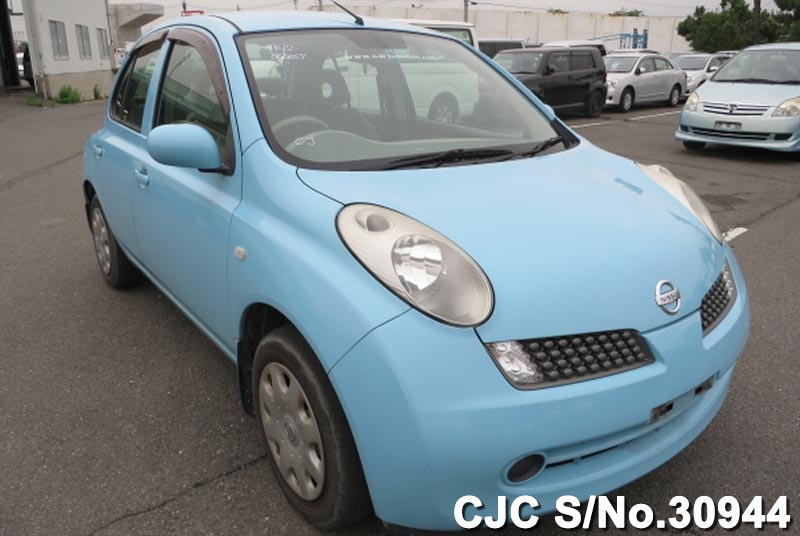 2006 Nissan March Blue for sale | Stock No. 30944 | Japanese Used Cars ...