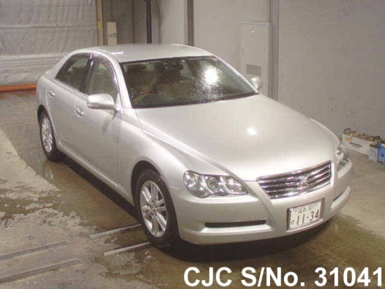 2008 Toyota Mark X Silver for sale | Stock No. 31041 | Japanese Used ...