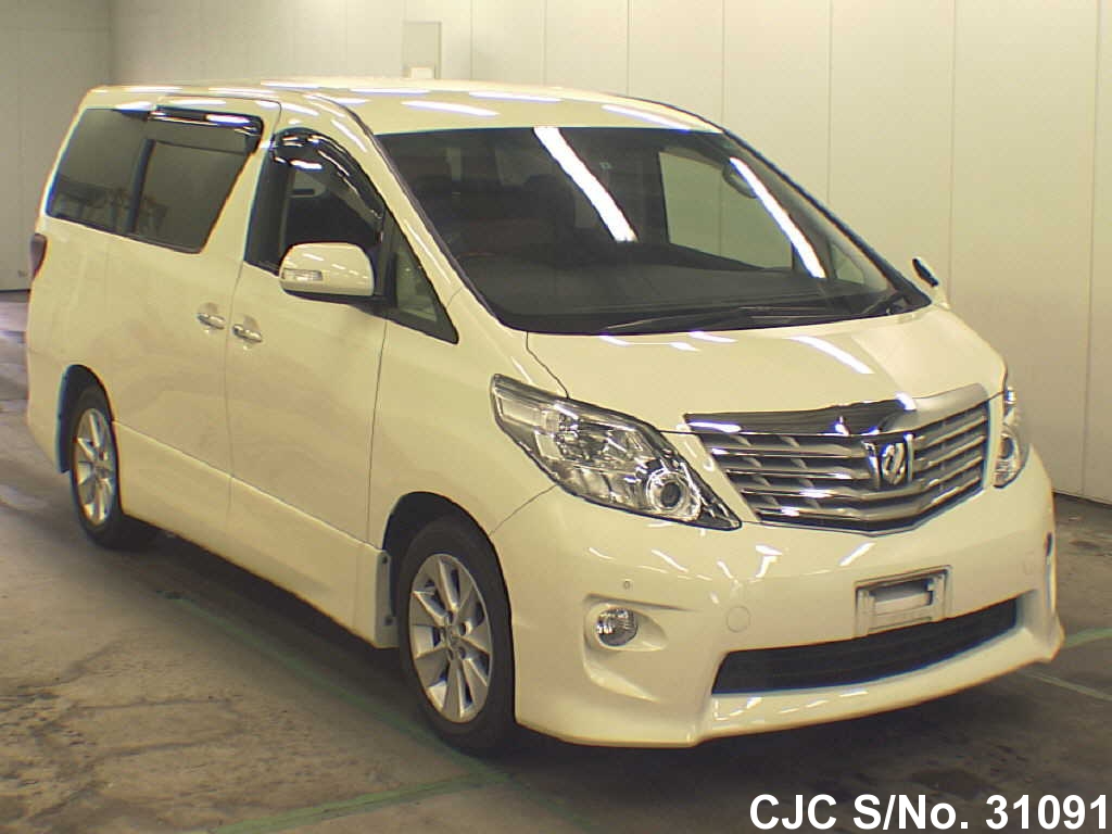 2010 Toyota Alphard White for sale | Stock No. 31091 | Japanese Used ...