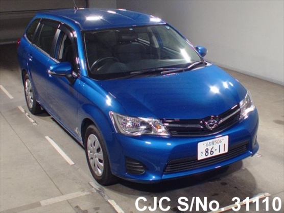 2013 Toyota Corolla Fielder Blue for sale | Stock No. 31110 | Japanese ...
