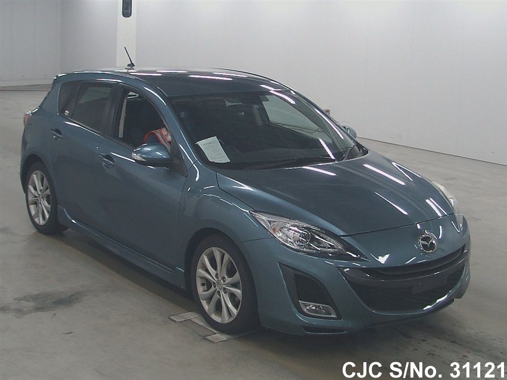 2010 Mazda Axela Steel Blue for sale | Stock No. 31121 | Japanese Used ...