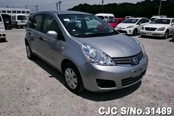 2010 Nissan Note Silver for sale | Stock No. 31489 | Japanese Used Cars ...