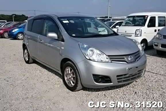 2010 Nissan Note Silver for sale | Stock No. 31520 | Japanese Used Cars ...