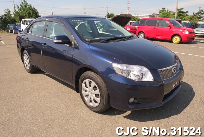 2009 Toyota Corolla Axio Blue for sale | Stock No. 31524 | Japanese ...