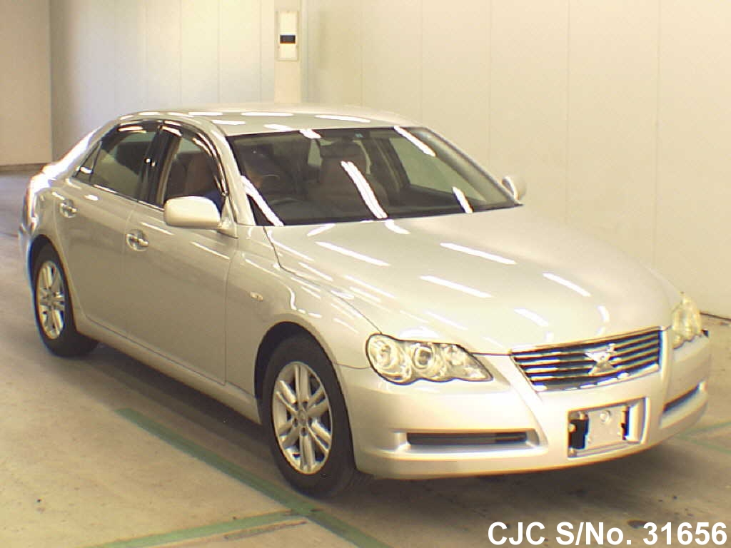 2006 Toyota Mark X Silver for sale | Stock No. 31656 | Japanese Used ...