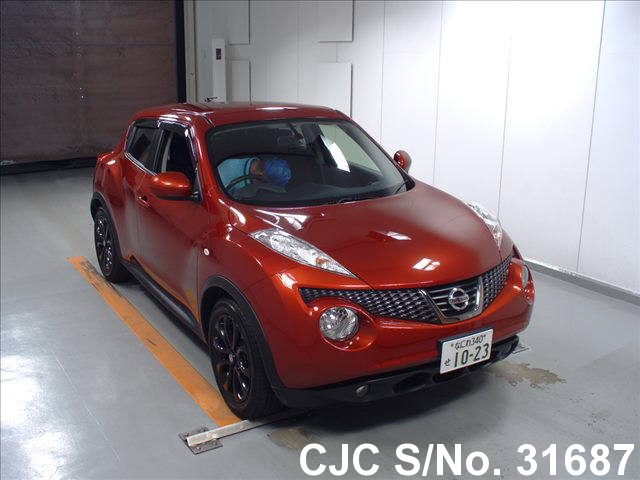 2013 Nissan Juke Red for sale | Stock No. 31687 | Japanese Used Cars ...
