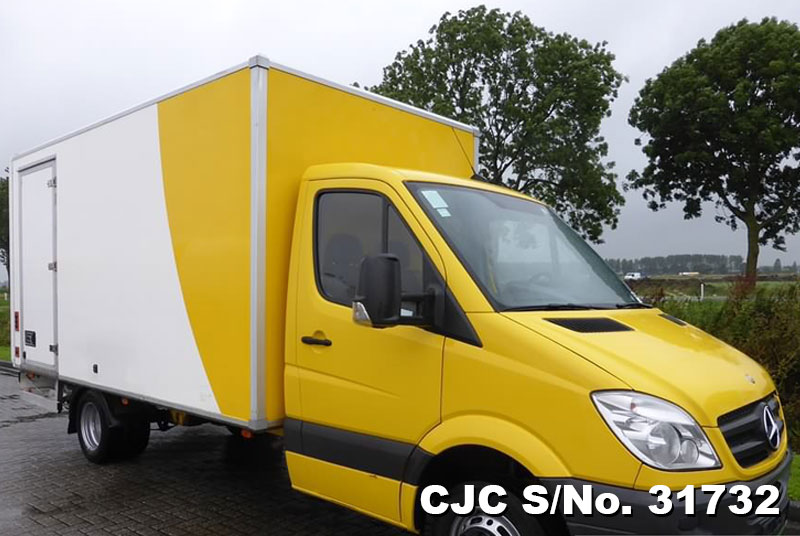 2010 Left Hand Mercedes Benz Sprinter Yellow / White for sale | Stock ...