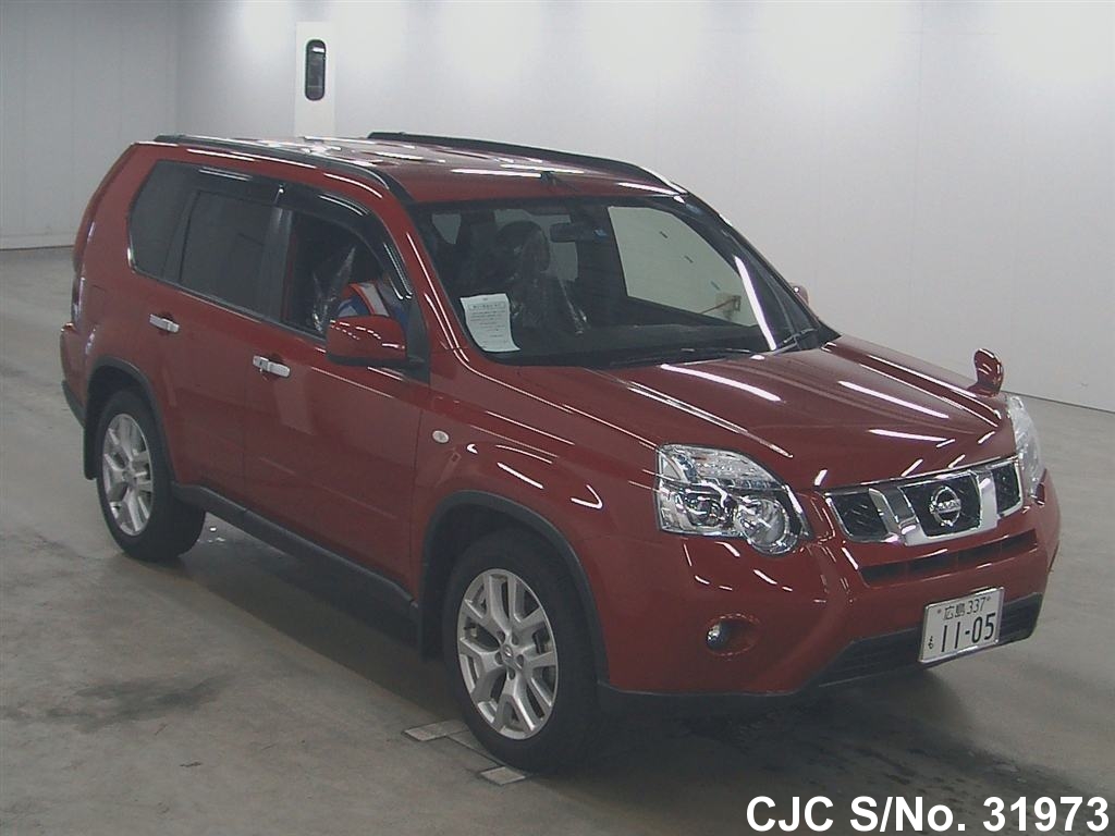 2013 Nissan X-Trail Red for sale | Stock No. 31973 | Japanese Used Cars ...