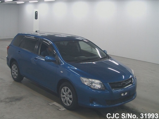 2010 Toyota Corolla Fielder Blue for sale | Stock No. 31993 | Japanese ...