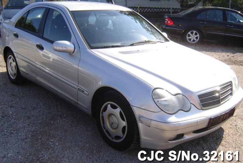 2002 Left Hand Mercedes Benz C Class Silver for sale | Stock No. 32161 ...