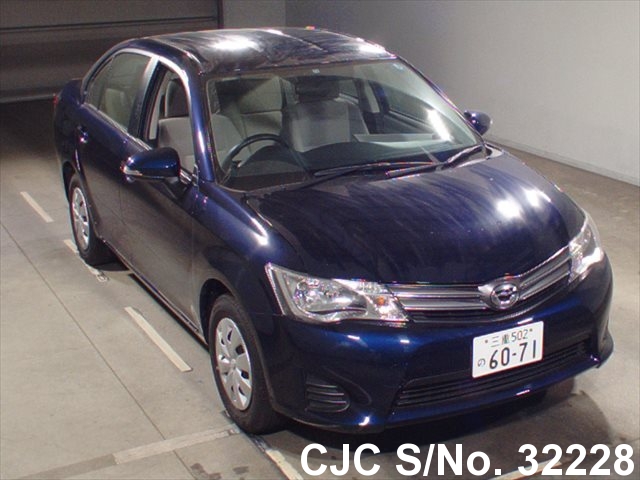 2013 Toyota Corolla Axio Blue for sale | Stock No. 32228 | Japanese ...