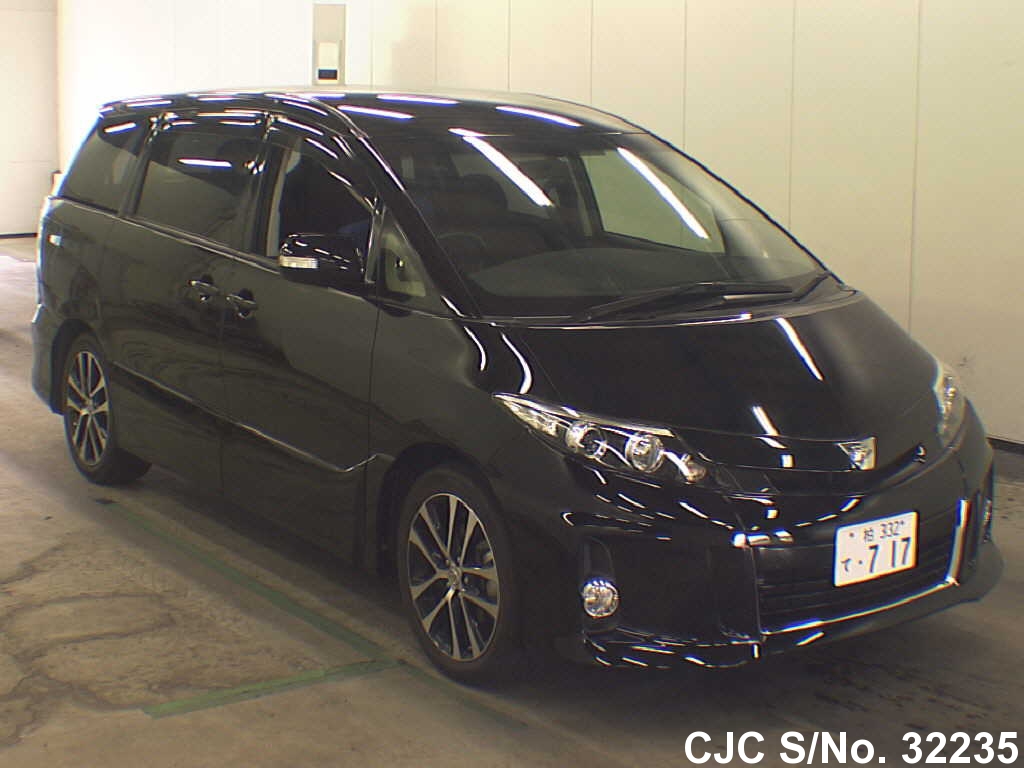 2013 Toyota Estima Black for sale | Stock No. 32235 | Japanese Used ...