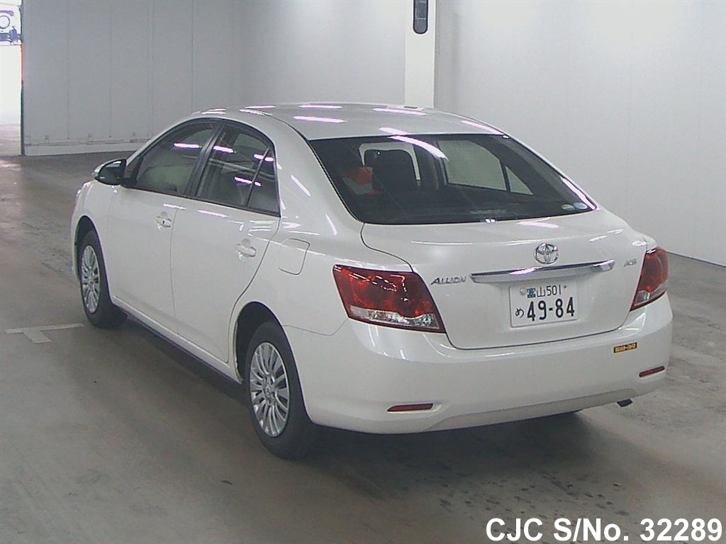 2014 Toyota Allion White for sale | Stock No. 32289 | Japanese Used ...