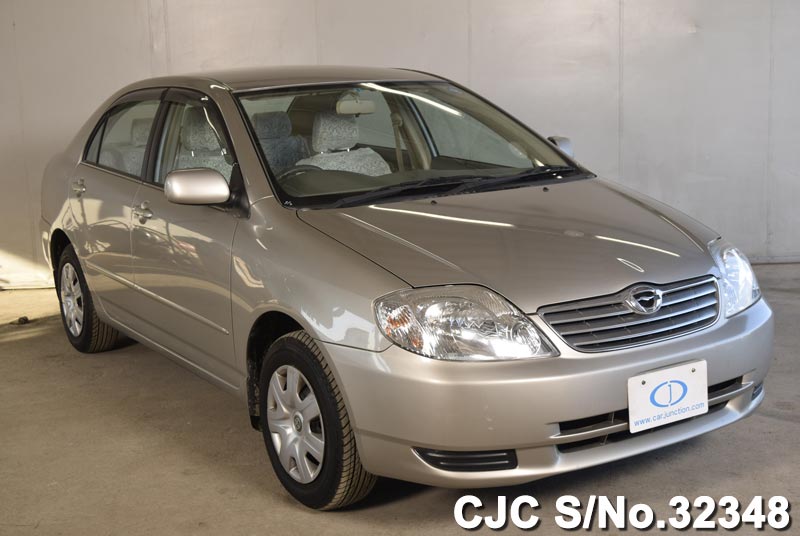 2003 Toyota Corolla Silver for sale | Stock No. 32348 | Japanese Used ...