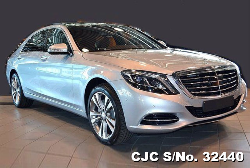 2015 Left Hand Mercedes Benz S Class Silver Metallic for sale | Stock ...