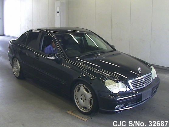 2001 Mercedes Benz C Class Black for sale | Stock No. 32687 | Japanese ...