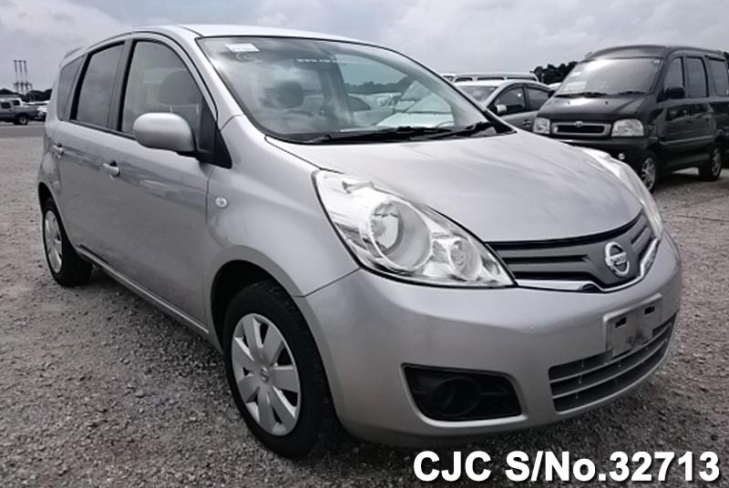2010 Nissan Note Silver for sale | Stock No. 32713 | Japanese Used Cars ...