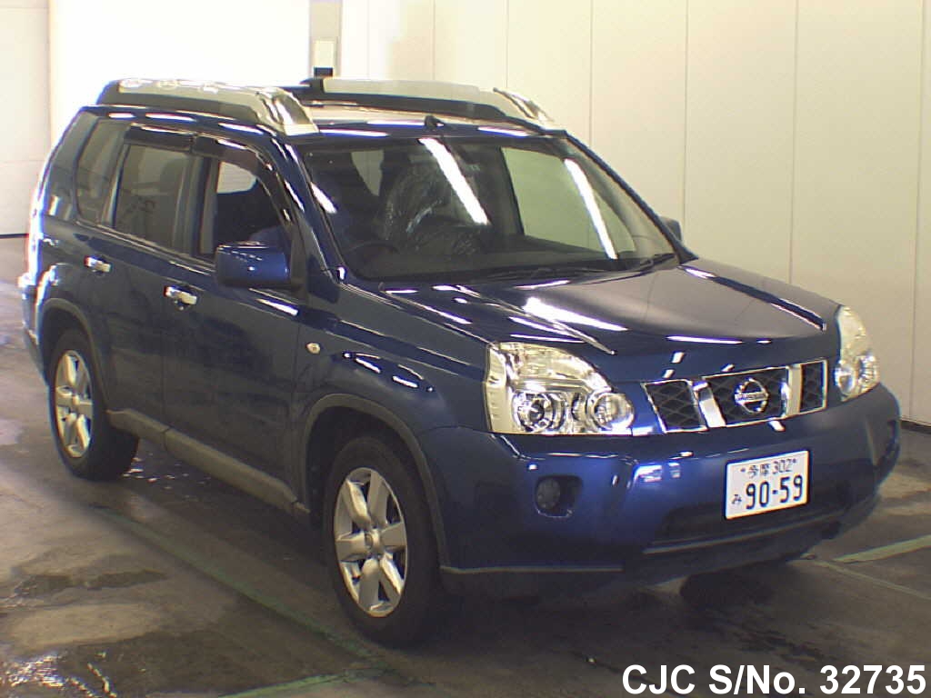 2007 Nissan X-Trail Blue for sale | Stock No. 32735 | Japanese Used ...