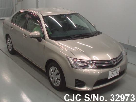 2013 Toyota Corolla Axio Silver for sale | Stock No. 32973 | Japanese ...