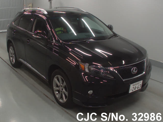 2011 Lexus RX270 Black for sale | Stock No. 32986 | Japanese Used Cars ...