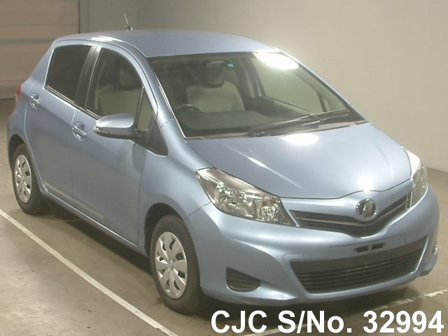 2013 Toyota Vitz Blue for sale | Stock No. 32994 | Japanese Used Cars ...