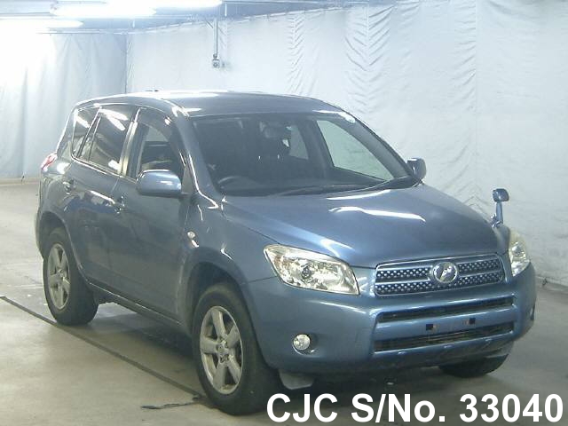 2006 Toyota Rav4 Blue for sale | Stock No. 33040 | Japanese Used Cars ...