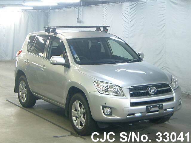 2010 Toyota Rav4 Silver for sale | Stock No. 33041 | Japanese Used Cars ...