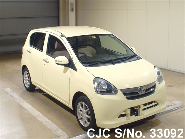 2012 Daihatsu Mira Yellow for sale | Stock No. 33092 | Japanese Used ...