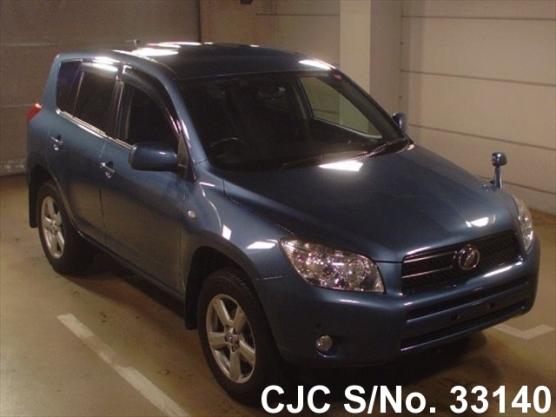 2006 Toyota Rav4 Blue for sale | Stock No. 33140 | Japanese Used Cars ...