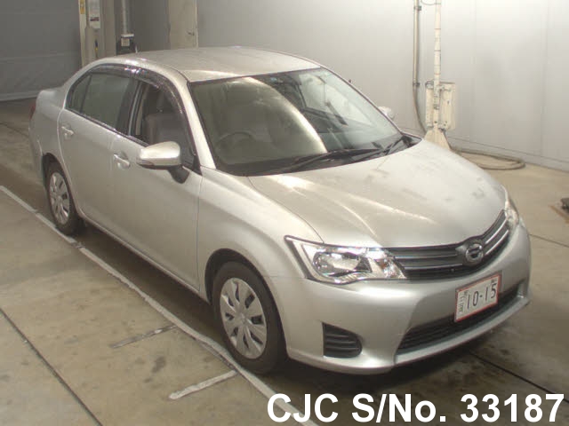 2012 Toyota Corolla Axio Silver for sale | Stock No. 33187 | Japanese ...