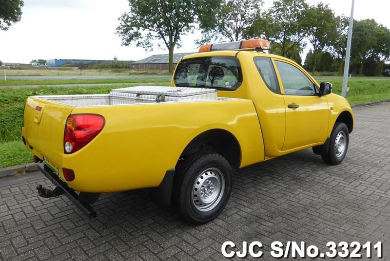 2008 Left Hand Mitsubishi L200 Yellow for sale | Stock No. 33211 | Left ...